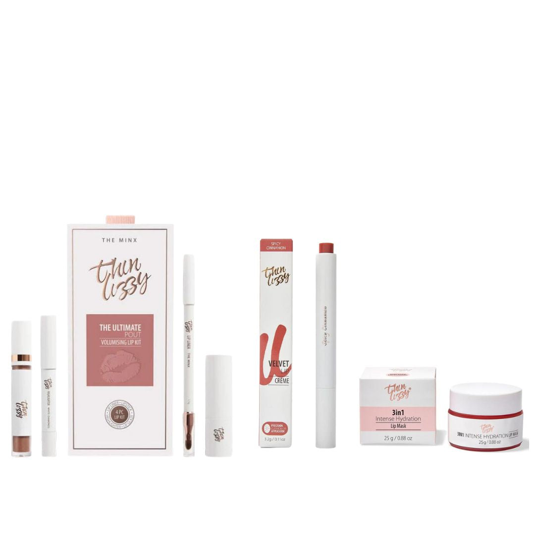 Thin Lizzy Ultimate Pout Volumising Lip Kit - For plump, pouty lips